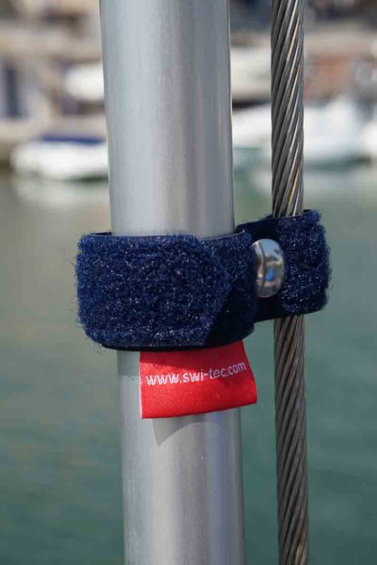 Shroud clips for boat hook - SWI-TEC