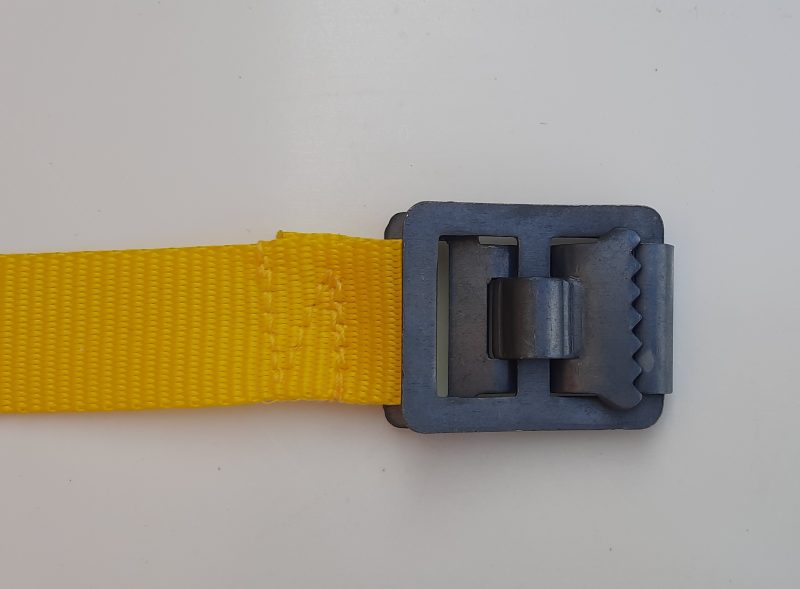 Clamping buckle for webbing 20/25 mm, Anodized aluminium