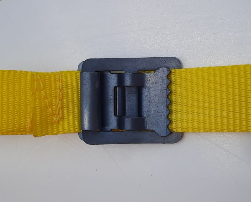 Clamping buckle for webbing 20/25 mm, Anodized aluminium